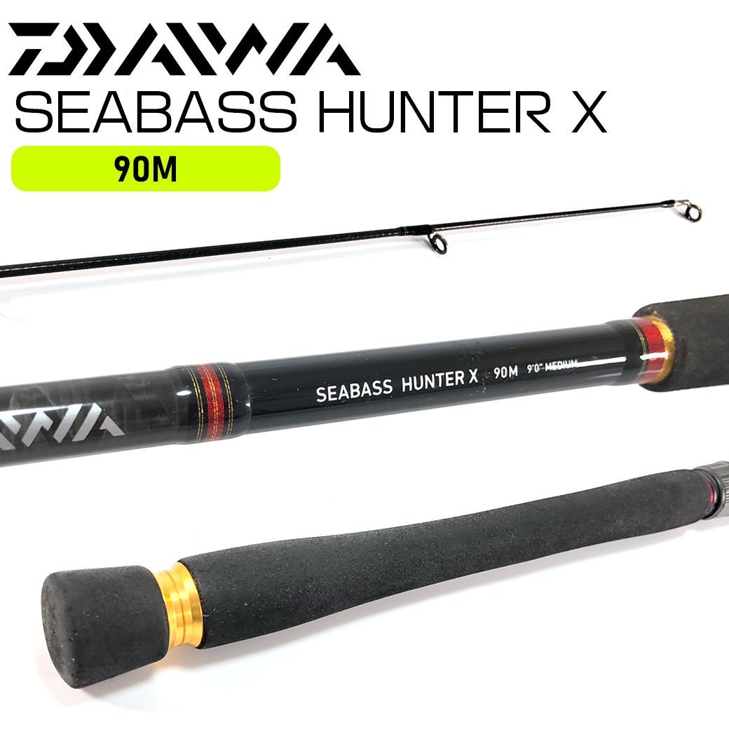 Yahoo!オークション - Q ダイワ シーバスハンター X 90M スピニングロ...