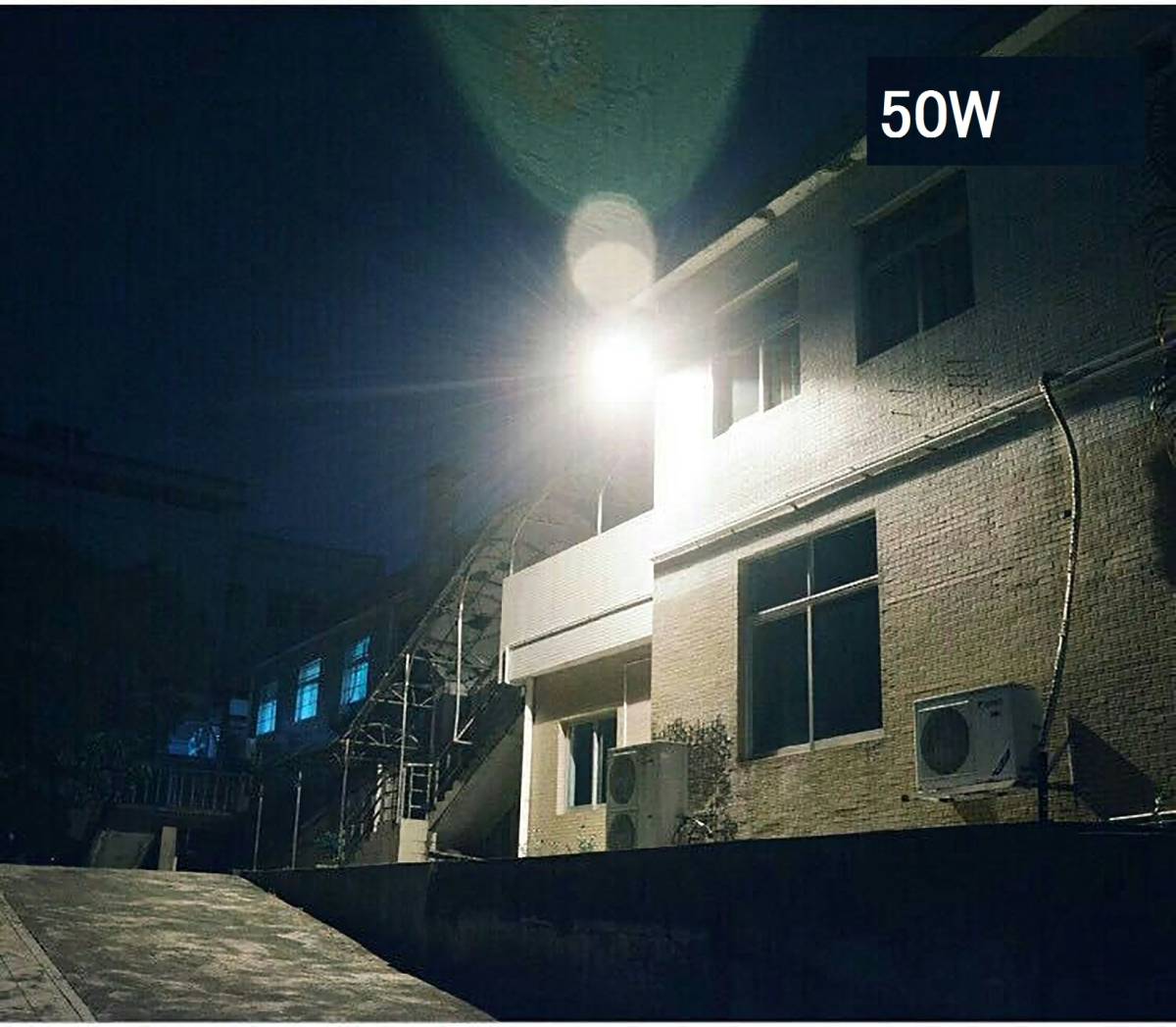 Yahoo!オークション - 最新 お洒落なガラストップモデル黒 LED50W投光...