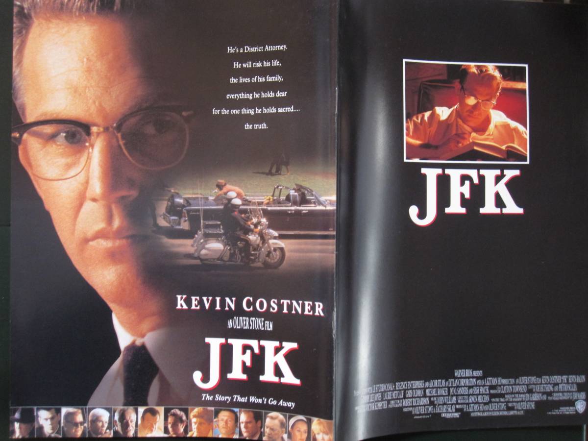 Yahoo!オークション - 「JFK」K・コスナー/映画パンフ