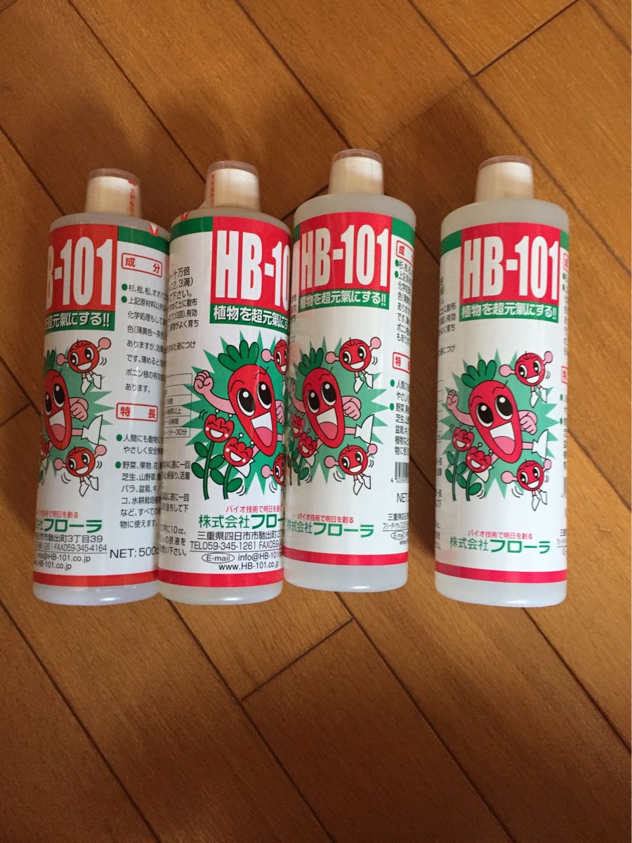 Yahoo!オークション - HB-101 500cc 4本で