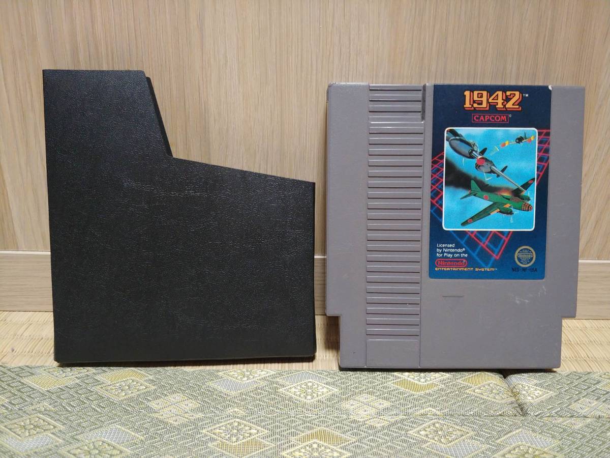 Yahoo!オークション - 海外版 NES Capcom 1942 ゲーム 動作確認