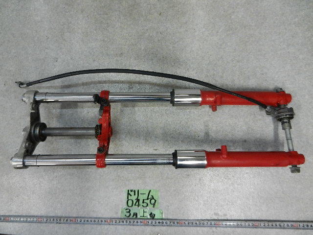 Yahoo!オークション - 0459 AC15 ドリーム50 フロントフォーク 160サイ...