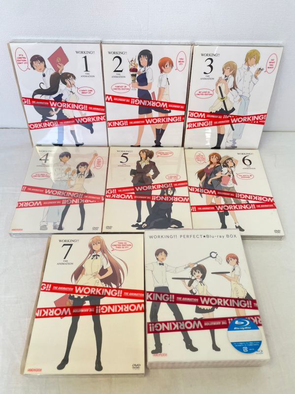 Yahoo!オークション - B233-K42-420 WORKING DVD 1~7巻＋PERFECT Blu-r...