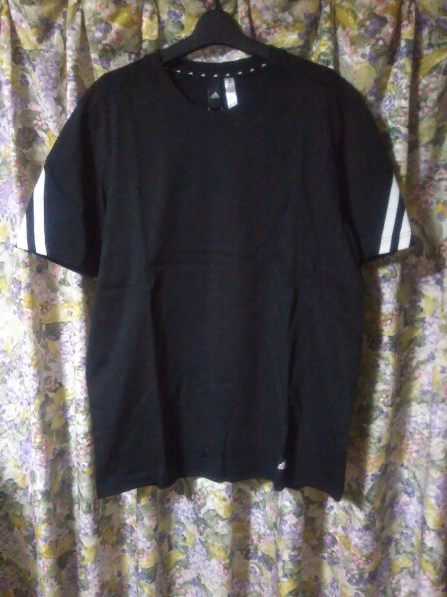 Yahoo!オークション - 3XO/新品/adidas アディダス/メンズ 綿混 半袖T...