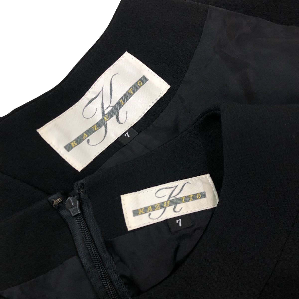 Yahoo!オークション - m367-④ KAZU ITO カズイトウ ブラック フォーマ...