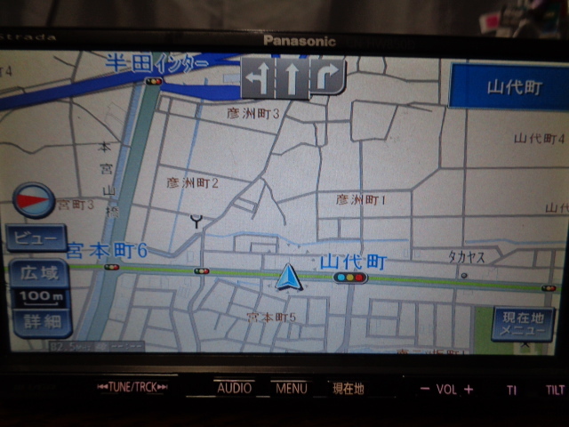 Yahoo!オークション - (C28) ② パナソニック HDDナビ 地デジ フルセグ...