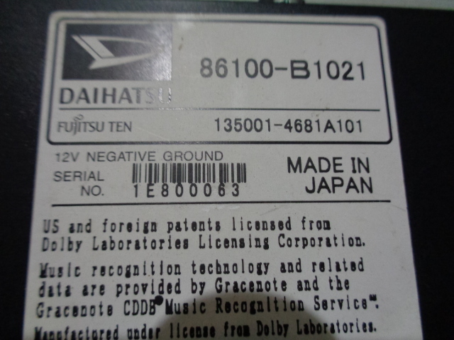 Yahoo!オークション - (C29) トヨタ 純正 HDDナビ 86100-B1021