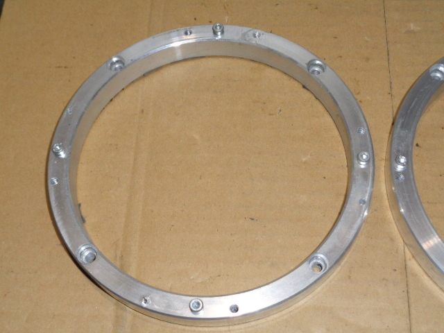 Yahoo!オークション - (D04) アルミ スピーカー バッフル スペーサー 6...