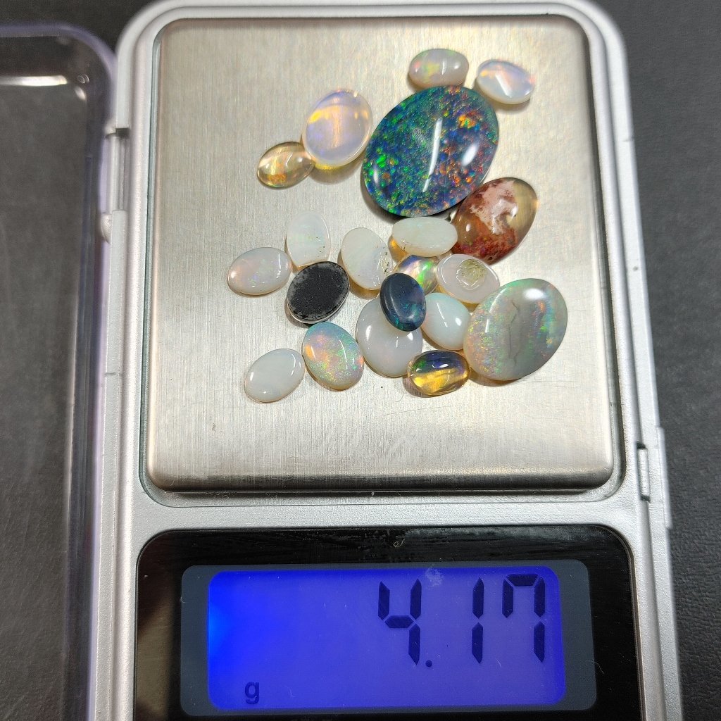 Yahoo!オークション - 未鑑別 オパール ルース 裸石 まとめ 天然 カン...