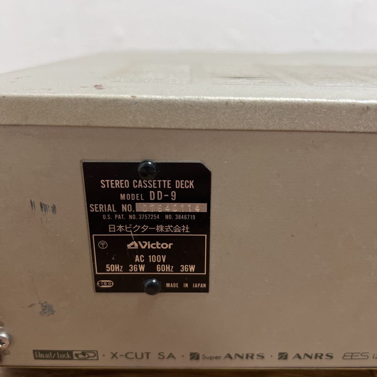 Yahoo!オークション - D196 Victor ビクター DD-9 カセットデッキ