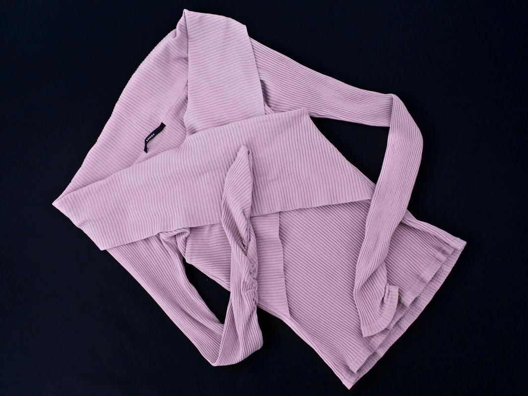 Yahoo!オークション - EMODA エモダ オフショルダー リブ カットソー s...