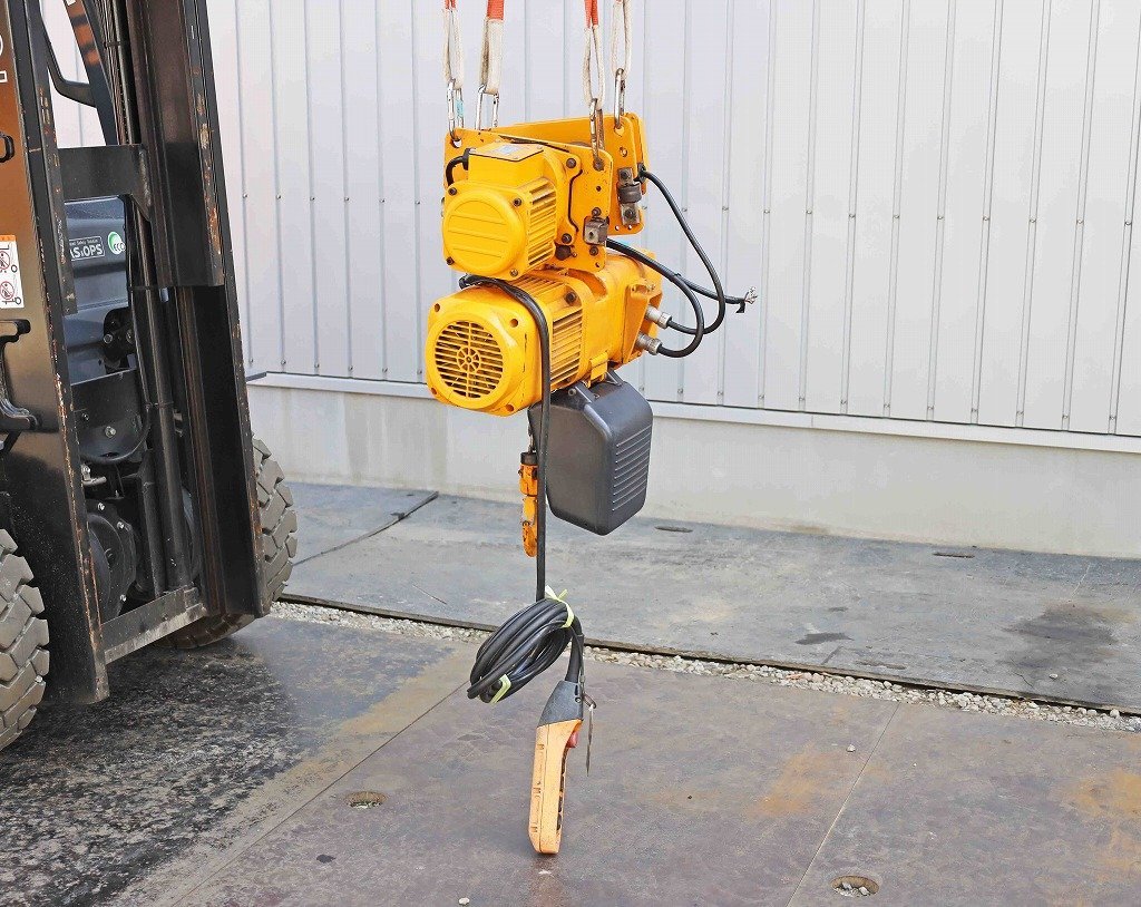 Yahoo!オークション - 0672C23 KITO キトー ホイスト 1t 6m 200V 電動...