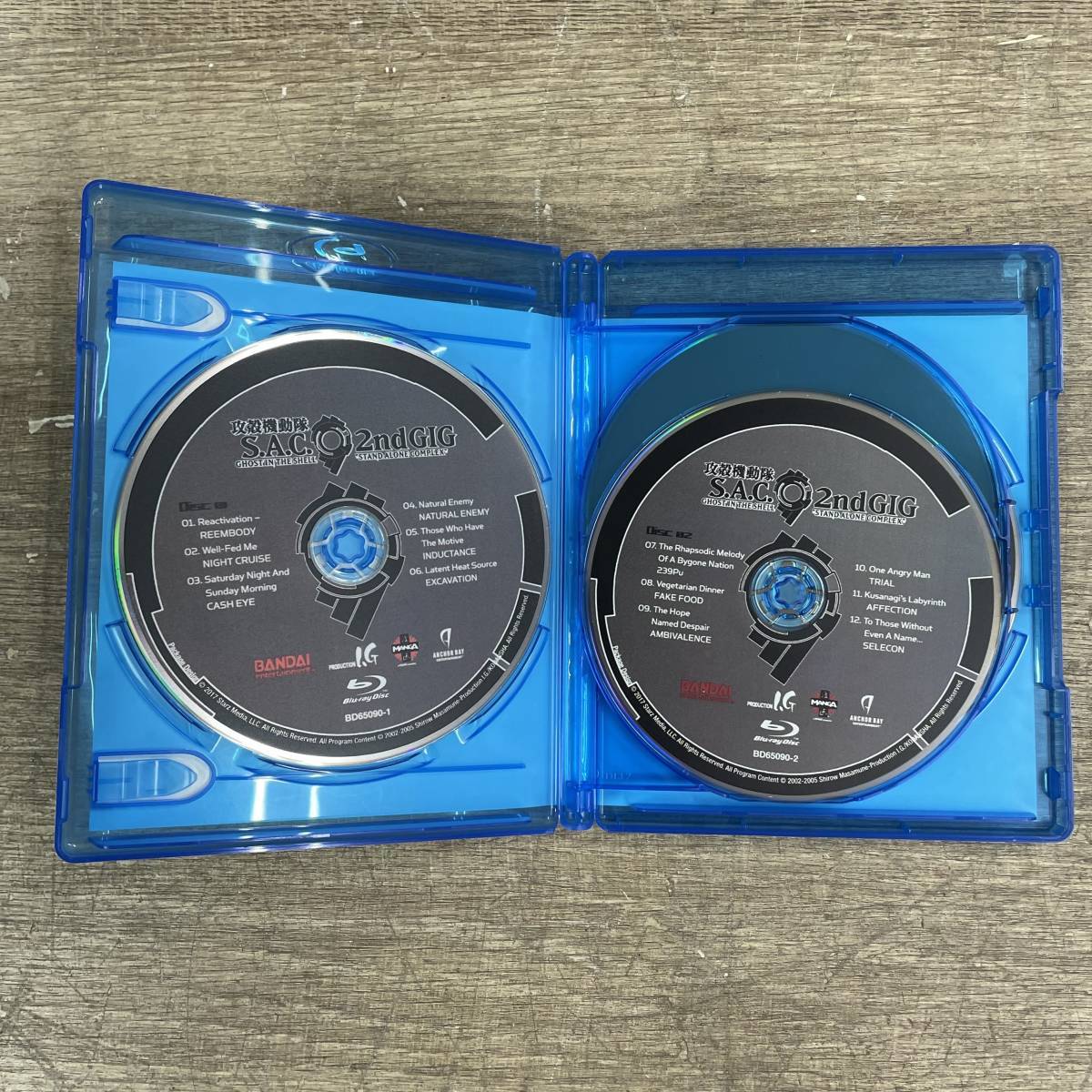 代購代標第一品牌-樂淘letao-北米版 攻殻機動隊 S A C 2ndgig Blu Ray 4枚組 全26話 Bd65090 輸入盤