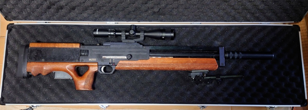 Yahoo!オークション - ゲネス G2000 WE2000 スコープ バイポッド ライ...