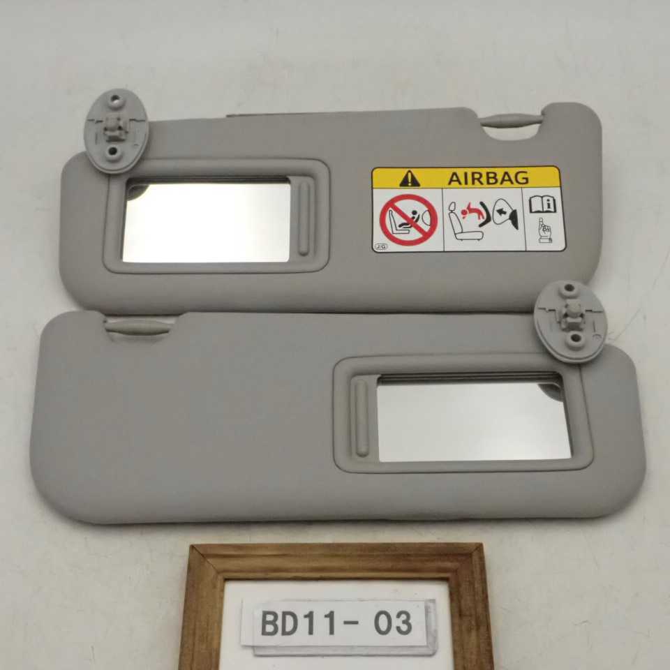 Yahoo!オークション - 平成26年 ヴィッツ NSP130 中期 純正 サンバイザ...