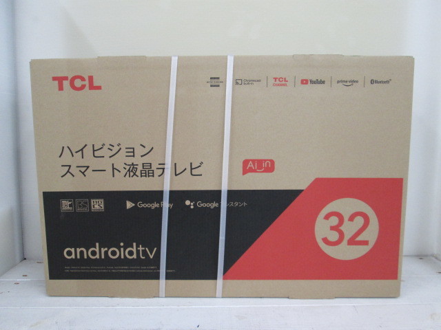 Yahoo!オークション - SG 2927 新品未開封 TCL 32S518K 32V型 ハイビジ...