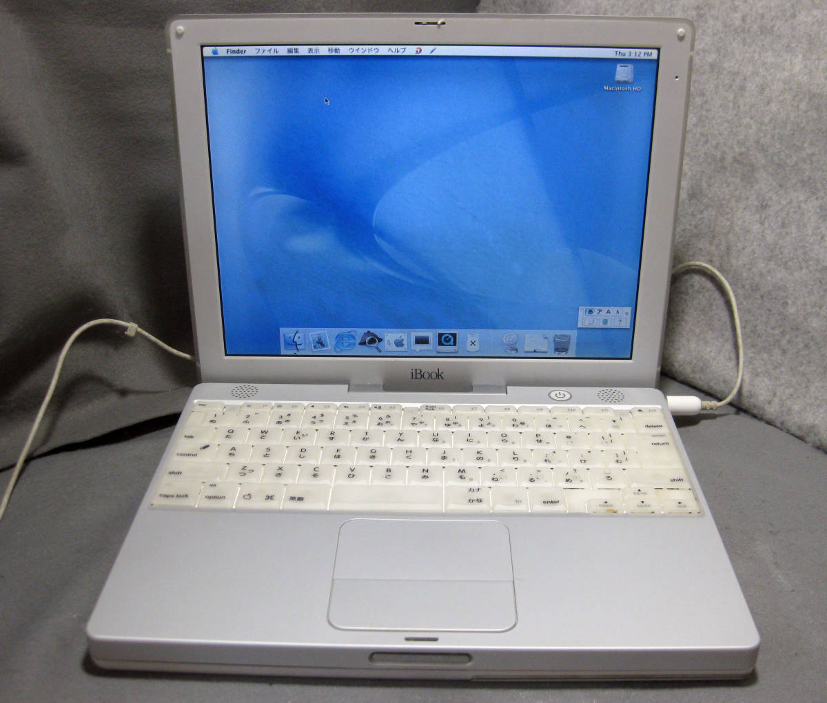 Yahoo!オークション - m678 レア ibook G3 12インチ M6497 500MHz os10...