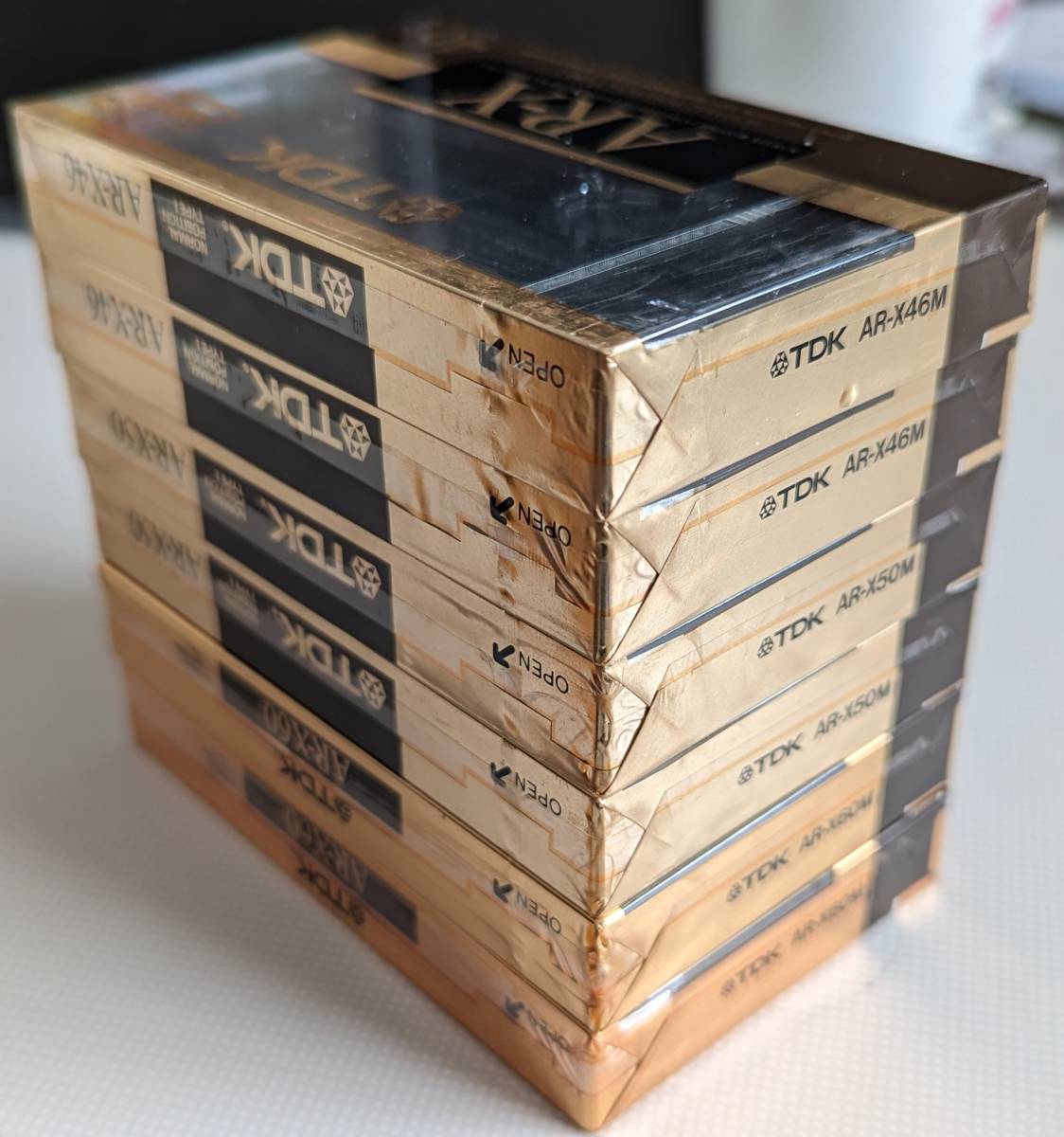 Yahoo!オークション - 未開封 未使用 TDK AR-X 46分 50分 60分 各2本 ...