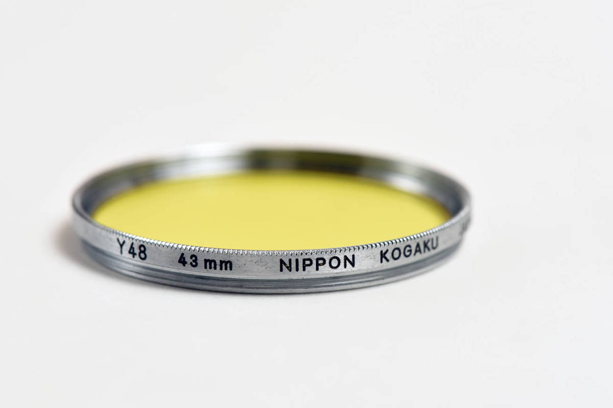 Yahoo!オークション - NIPPON KOGAKU 43mm 濃いイエローフィルター