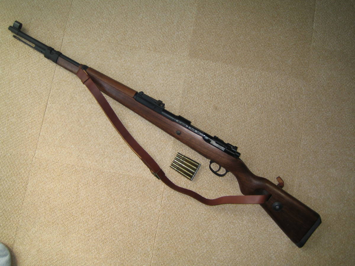 Yahoo!オークション - マルシン モーゼル kar98k カービン エアコッキ...