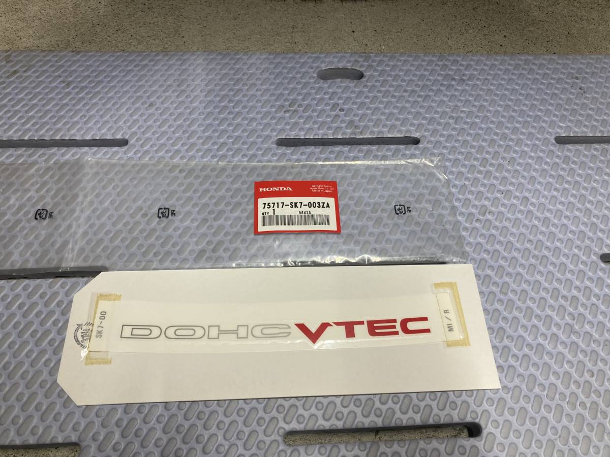 Yahoo!オークション - 【絶版】ホンダ DA インテグラ DOHC VTEC ステッ...