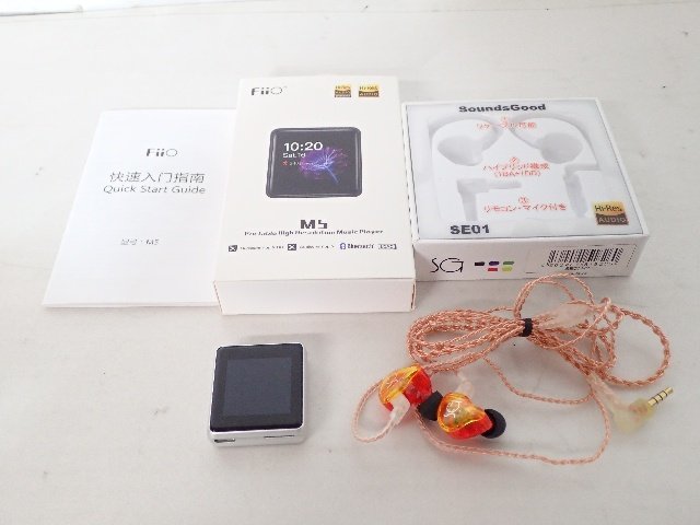 Yahoo!オークション - Fiio フィーオ デジタルオーディオプレーヤー M5...