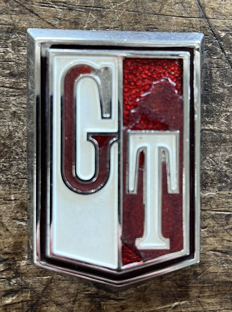 当時物 日産 純正 ハコスカ GT-R フロント フェンダー GT エンブレム KPGC10 skyline 後期 / 旧車 R仕様 赤 KGC10(日産、インフィニティ)｜売買された ...