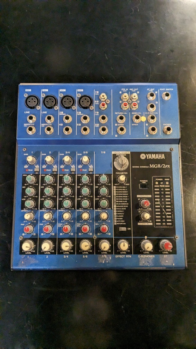 Yahoo!オークション - YAMAHA MG8/2FX ミキサー(3)