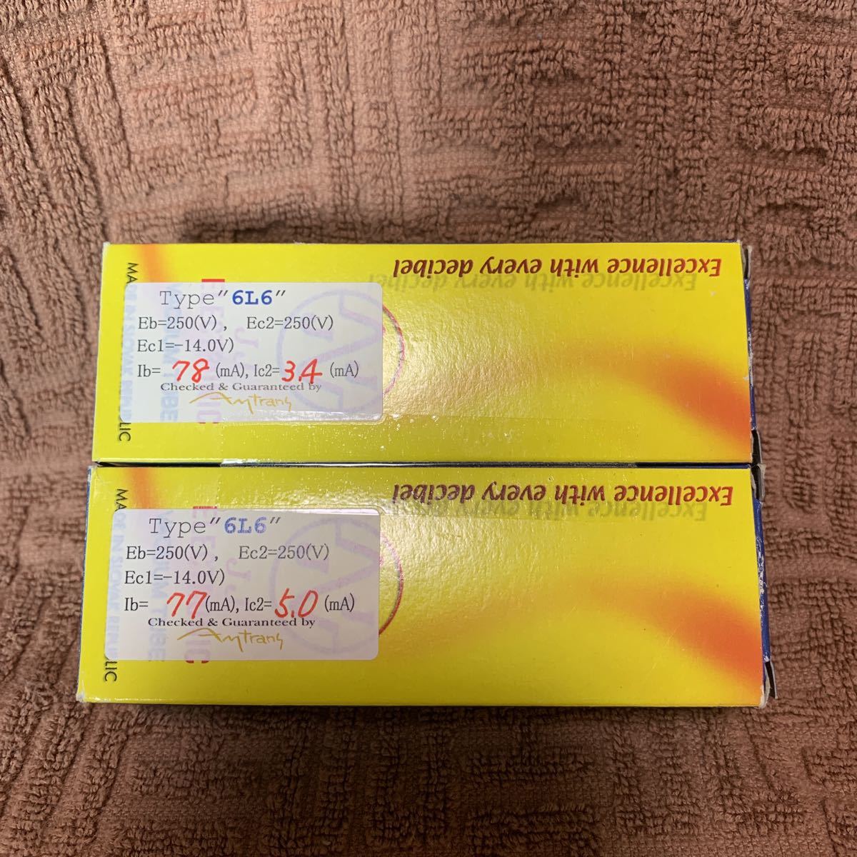 Yahoo!オークション - JJ製真空管 6L6-GC ペア (USED)