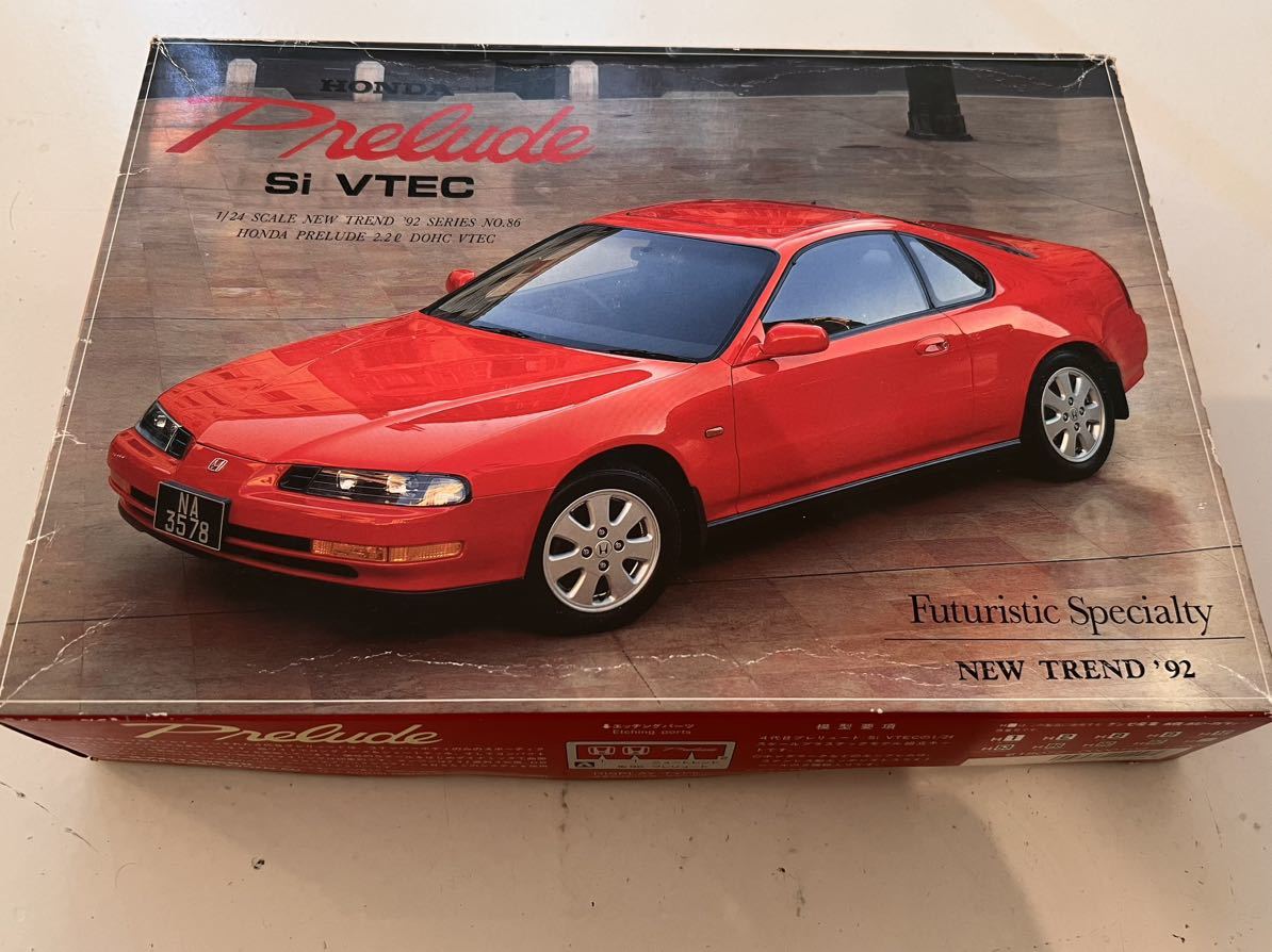 Yahoo!オークション - アオシマ1/24 ホンダ プレリュード Si VTEC 欠品...