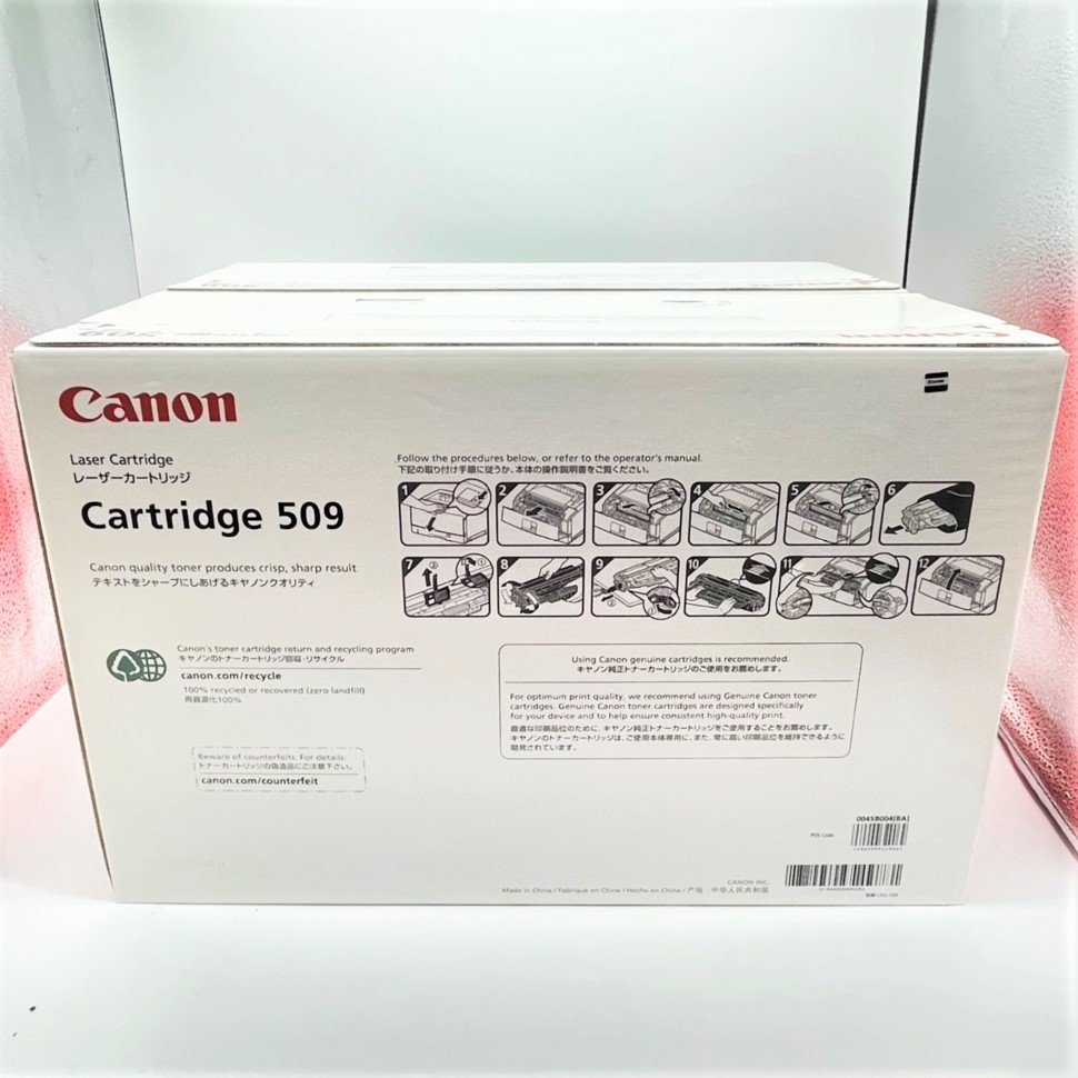 Yahoo!オークション - 未開封 純正 Canon Laser Cartrige 509 キャノン...