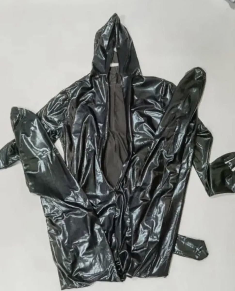 代購代標第一品牌－樂淘letao－ラバースーツ ボディスーツ メンズ 全身タイツ PU セクシー コスプレ