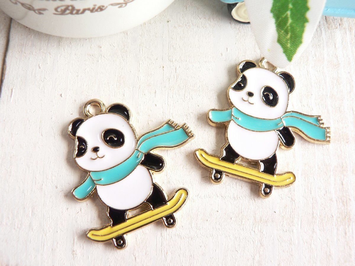 Yahoo!オークション - チャーム パンダ 2個 チャーム ＃2944