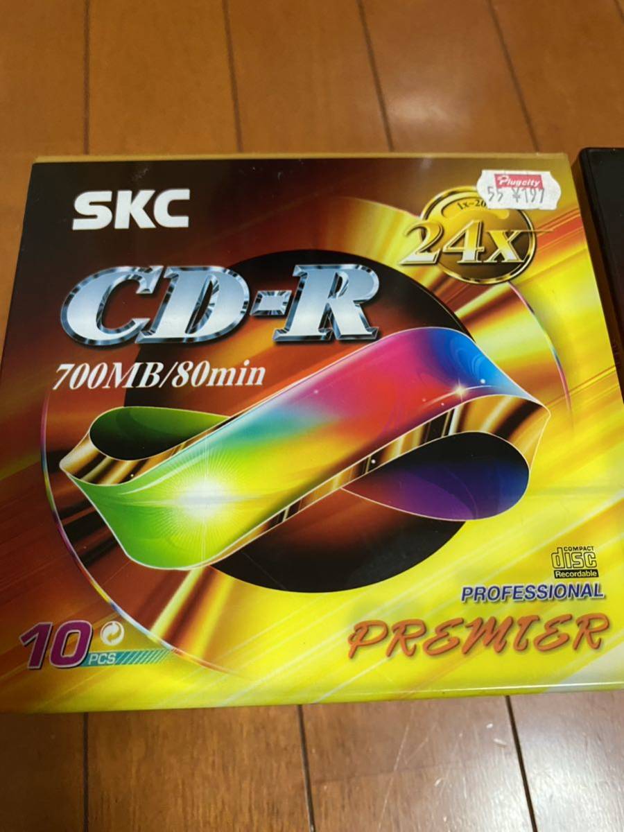 Yahoo!オークション - SKC CDーR 24X 10枚パック×10セット