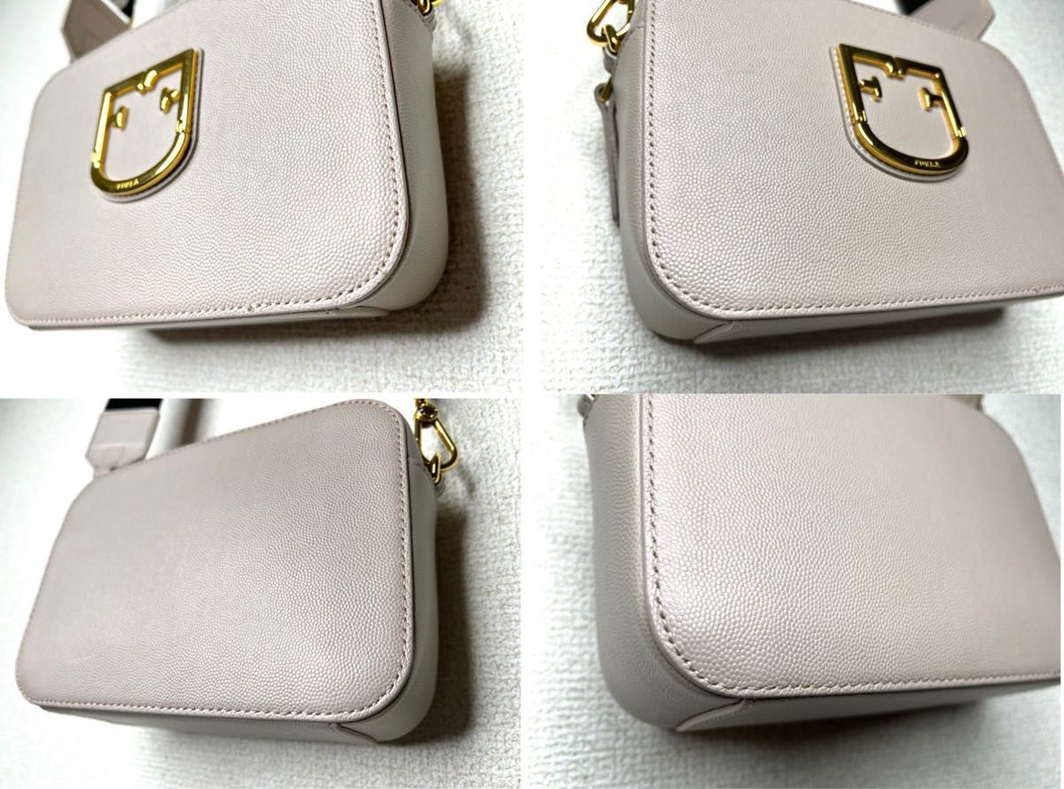超美品 『FURLA フルラ BRAVA ショルダーバッグ』 グレー 超美品 『FURLA フルラ BRAVA ショルダーバッグ』 グレー