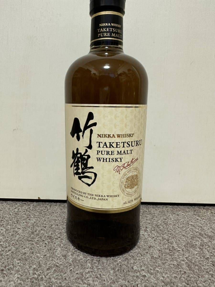 Yahoo!オークション - NIKKA WHISKY 竹鶴 PURE MALT 700ml