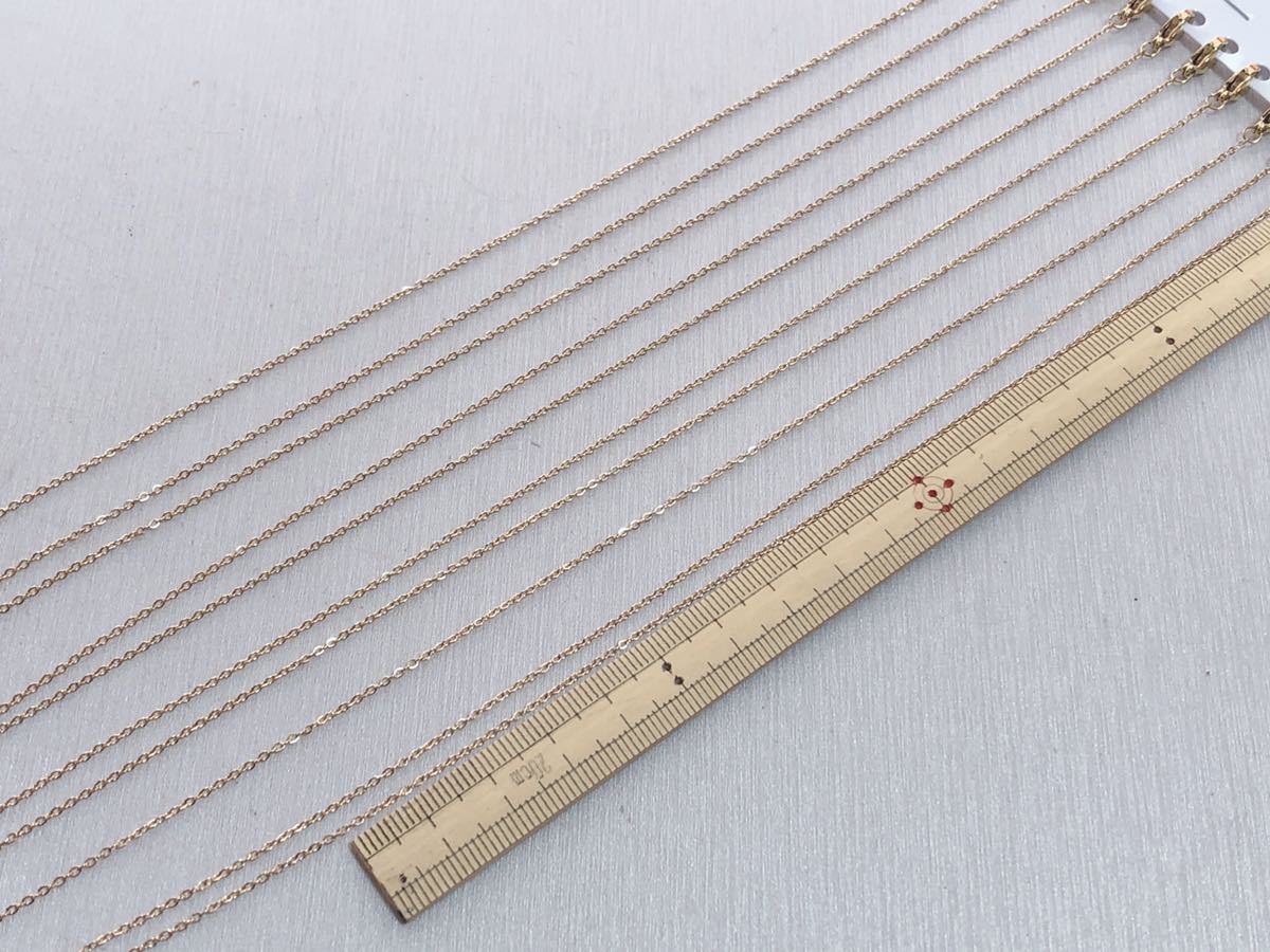 Yahoo!オークション - de588/a403/new ネックレスチェーン ゴールド系1...