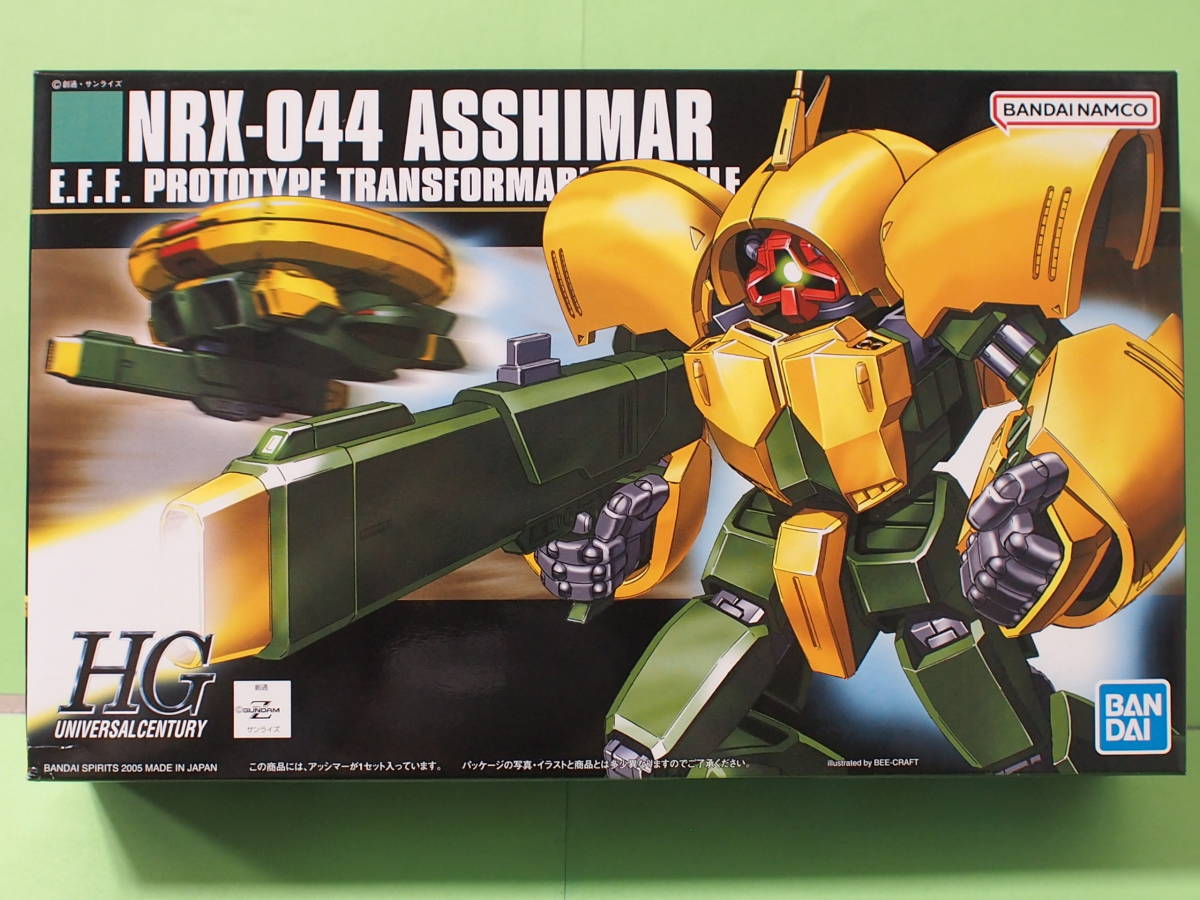 Yahoo!オークション - HGUC NRX-044 アッシマー （1/144スケール HGUC ...