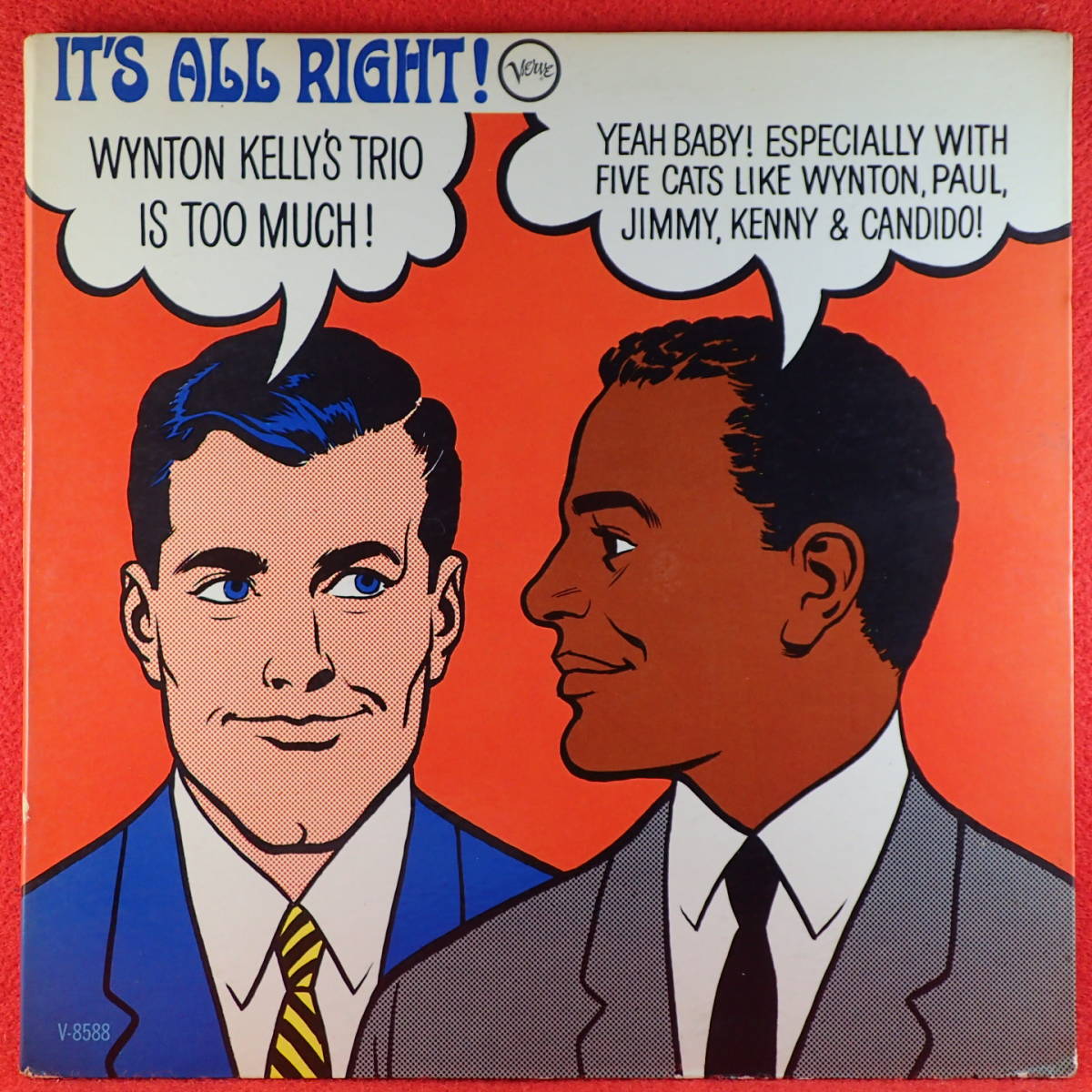 1円開始 神洗浄 超メガレア Us完オリ Verve Mono Van刻印 Wynton Kelly Its All Right Kenny