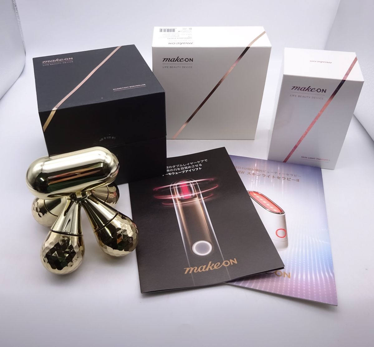 Yahoo!オークション - 美品 MAKEON メイクオン 福袋3点 新品スキンラ...