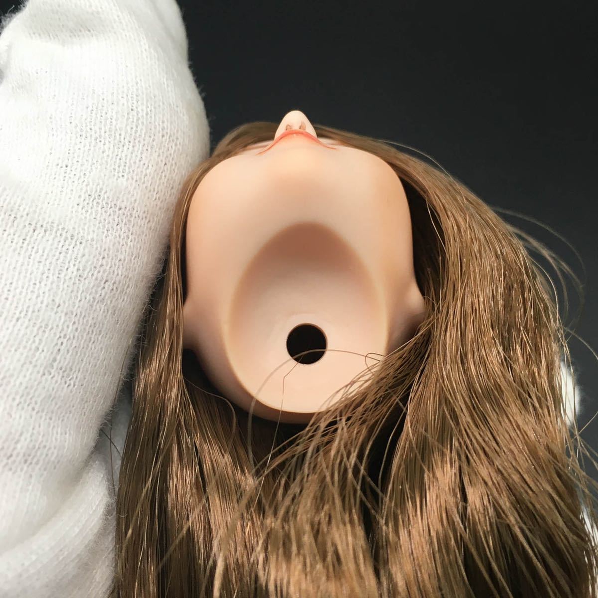 Yahoo!オークション - B126 1/6 フィギュア ヘッド OBヘッド 女性ヘッ...