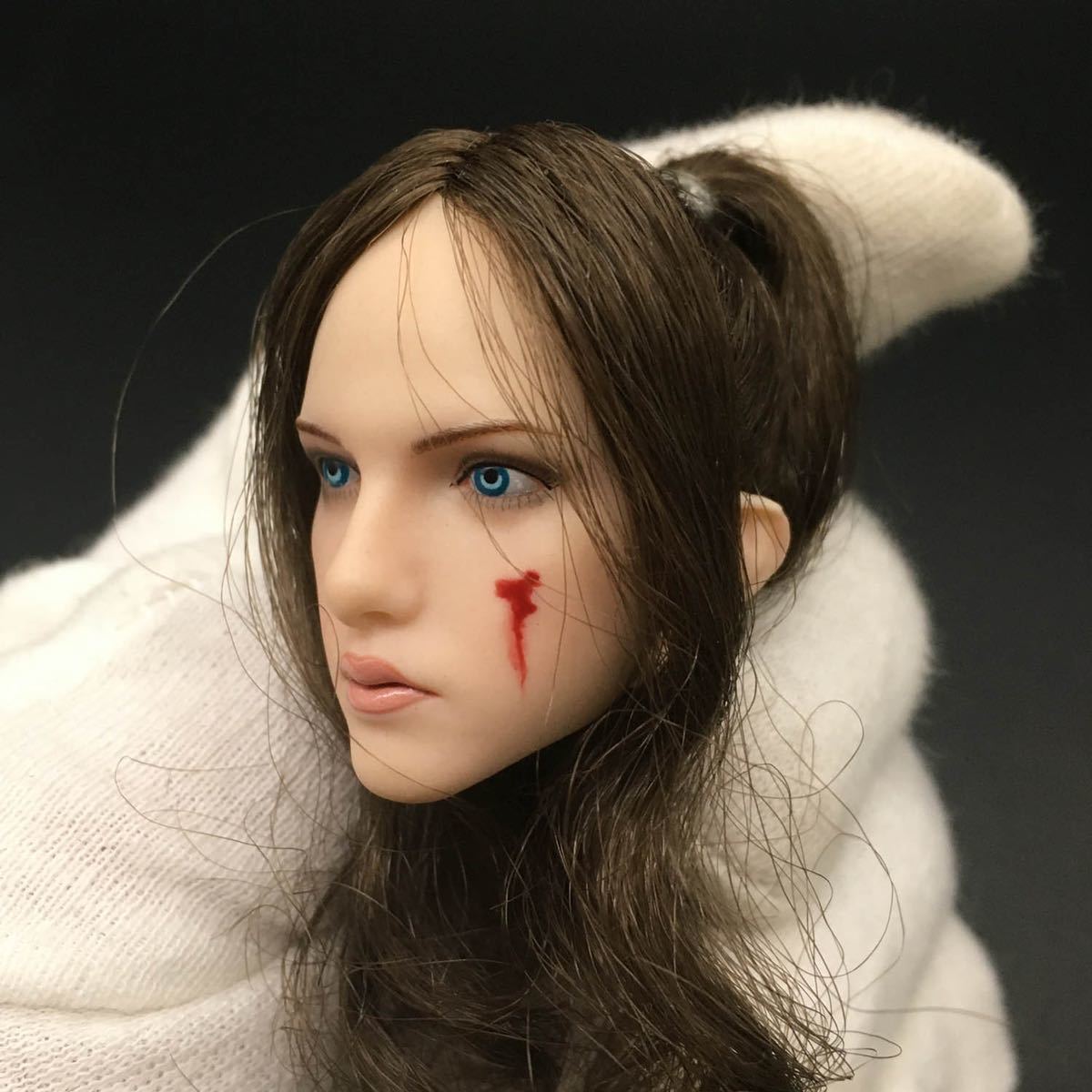 Yahoo!オークション - B118 1/6 フィギュア ヘッド 女性ヘッド 希少品 ...