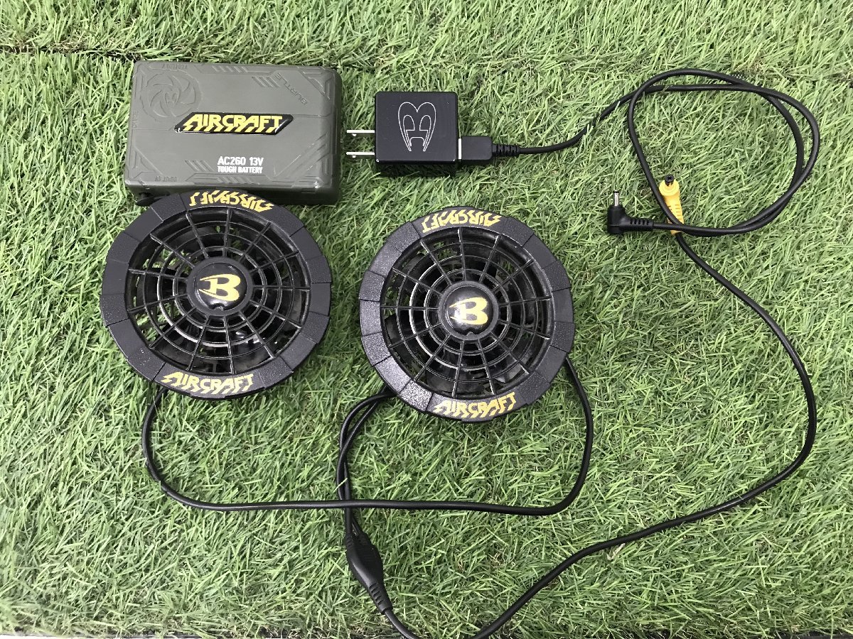 Yahoo!オークション - BURTLE 空調服 ファン＋13Vバッテリーセット AC...