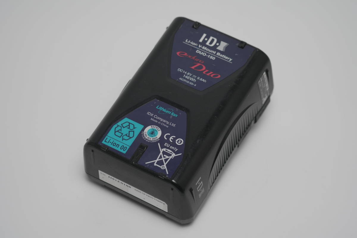 Yahoo!オークション - 【Vマウントバッテリー】IDX DUO-150
