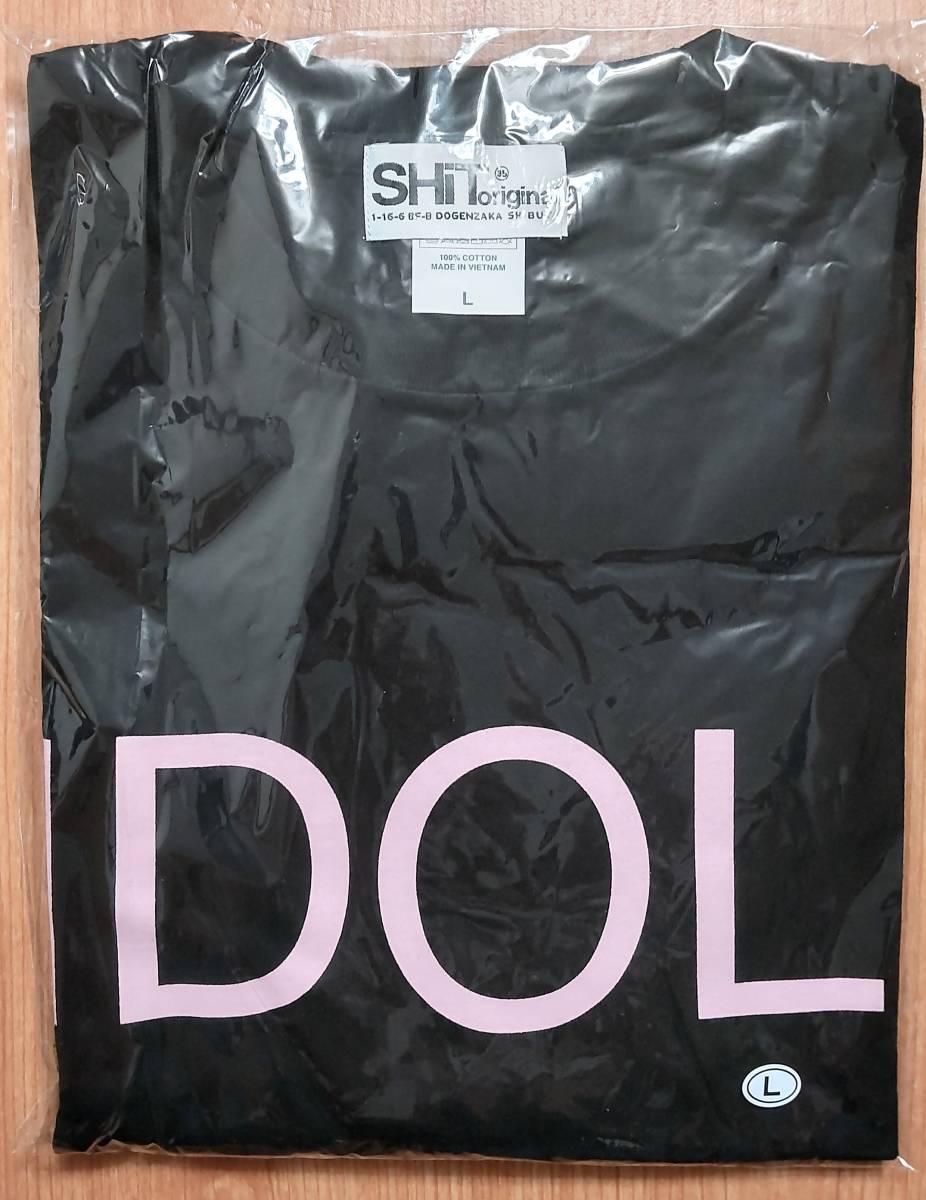 Yahoo!オークション - BiSH Tシャツ IDOLTシャツ ライトピンクver. L...