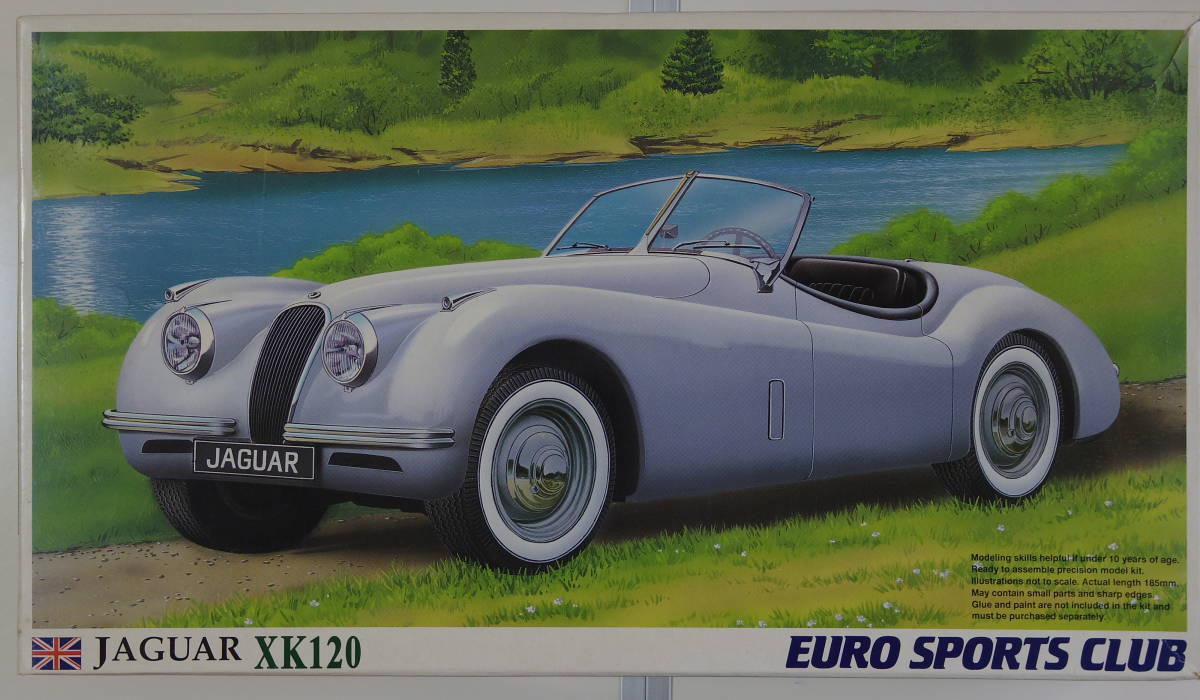 Yahoo!オークション - 1/24 アオシマ AOSHIMA JAGUAR XK120 ジャガー