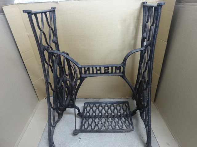 Yahoo!オークション - 7803 福岡発 引取限定 THE MISHIN ミシン脚 踏み...