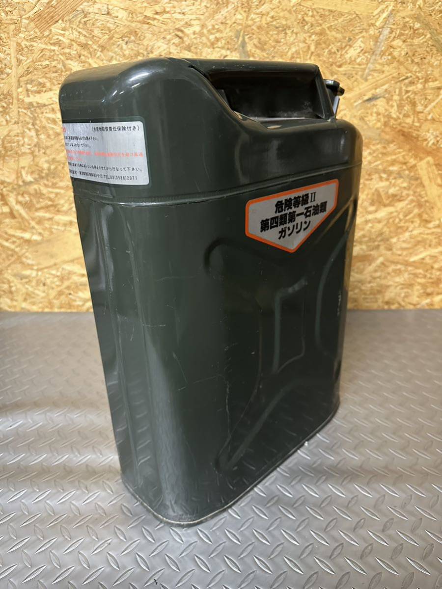 Yahoo!オークション - 美品 小林物産 KS-20Z ガソリン携行缶 ジープ缶 ...