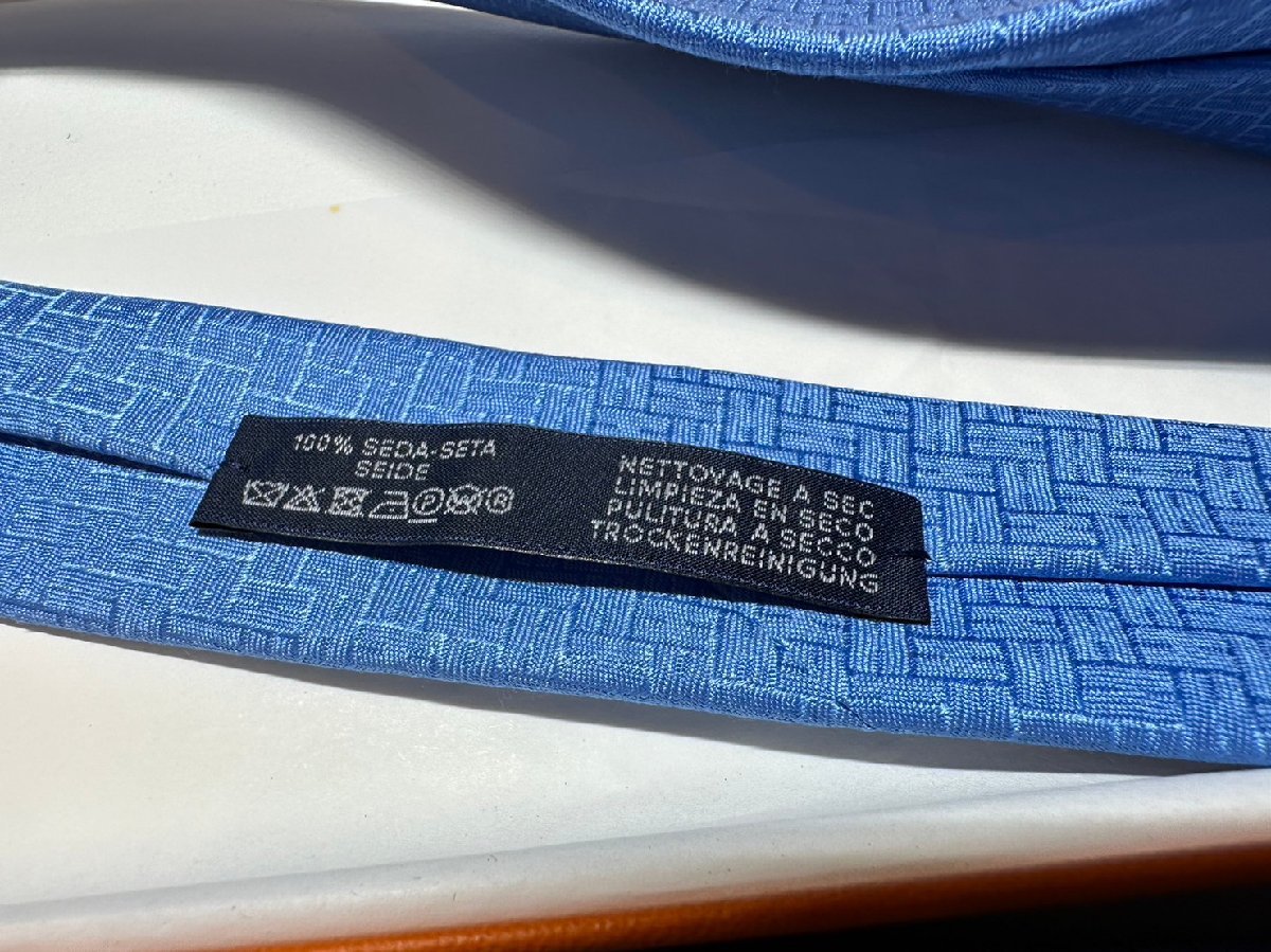 Yahoo!オークション - エルメス Herms ネクタイ 青 メンズ スーツ 新品...