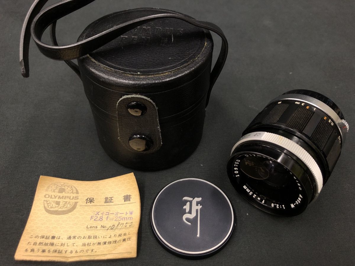 代購代標第一品牌－樂淘letao－0402-105T⑤19399 カメラレンズ OLYMPUS オリンパス G.Zuiko Auto-W 1:2.8 f=25mm ズイコー オート F2.8 ...